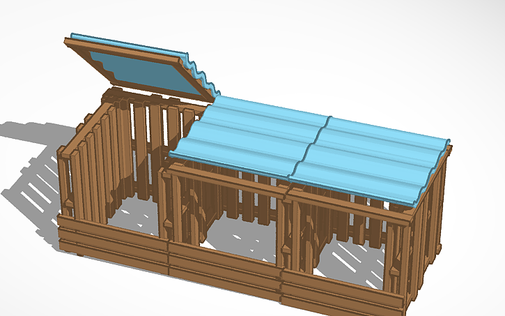 3D design Compost bin v.2 | Tinkercad