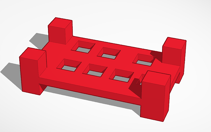 3D design Box Stand - Tinkercad