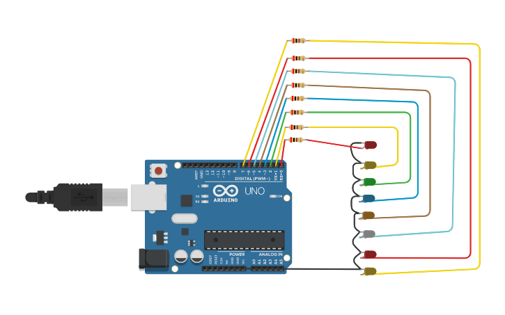 Circuit design exercise 2 - Tinkercad