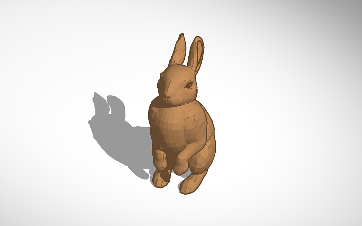 3D design BUNNY | Tinkercad