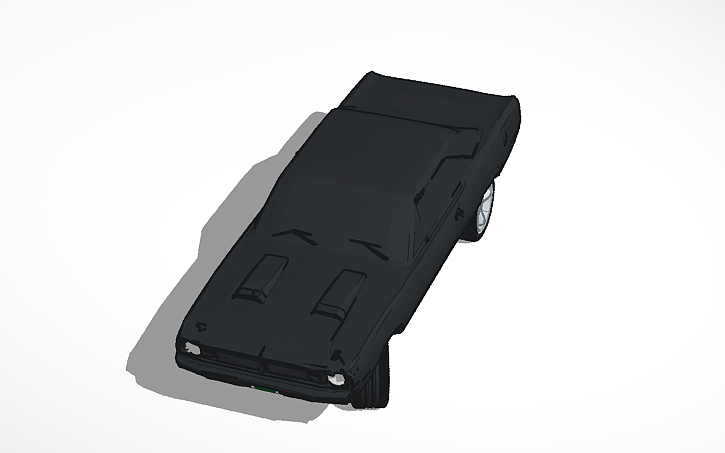 3d Design Restomod 71 Dodge Dart Swinger Tinkercad