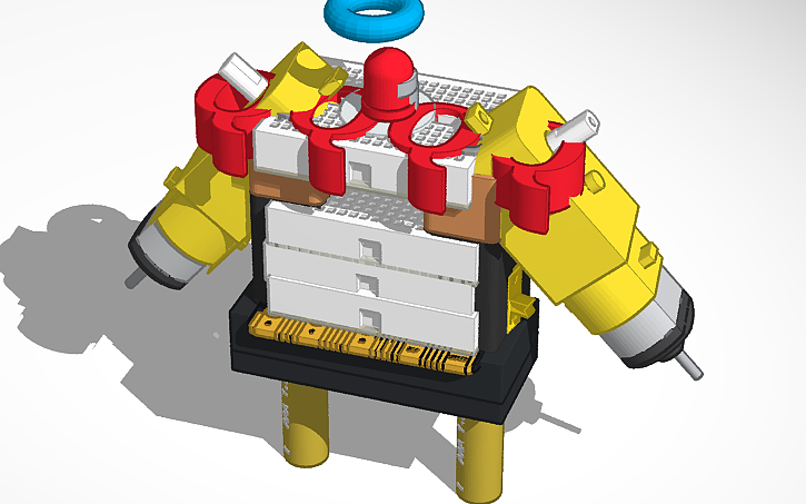 3D design Battery bot | Tinkercad