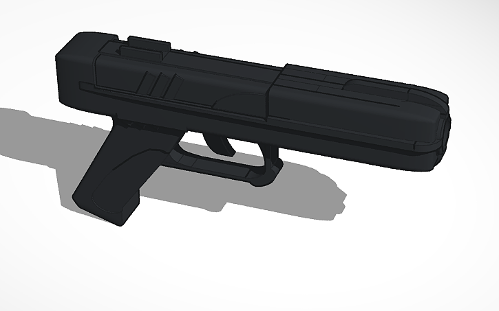 3D design Pistol - Tinkercad