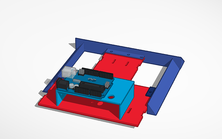 3D design robo sumo - Tinkercad