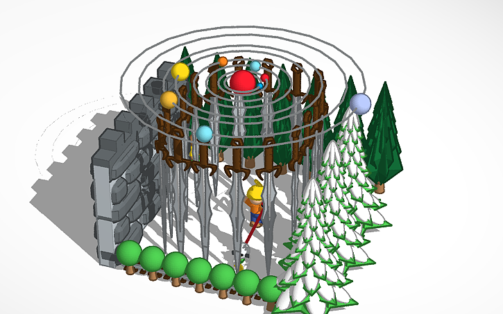 3d Design Strange Place Tinkercad
