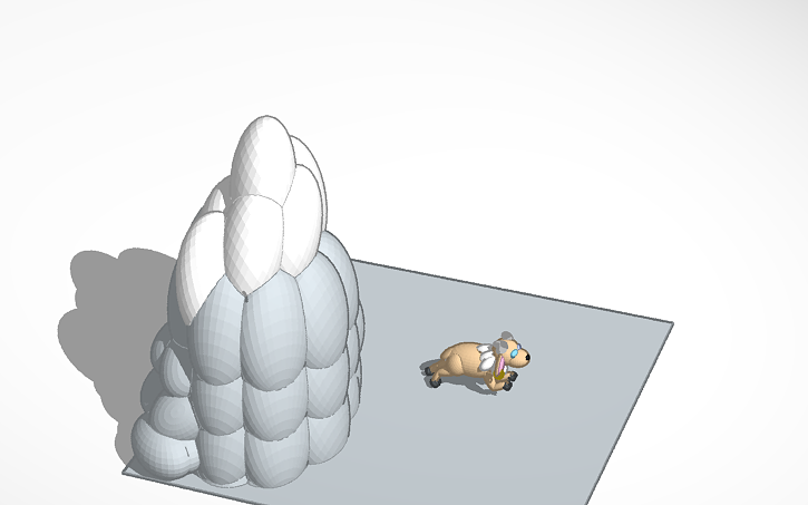 3D design Kieran Mountain goat | Tinkercad