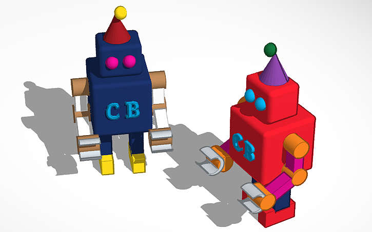 3d Design Robots Tinkercad