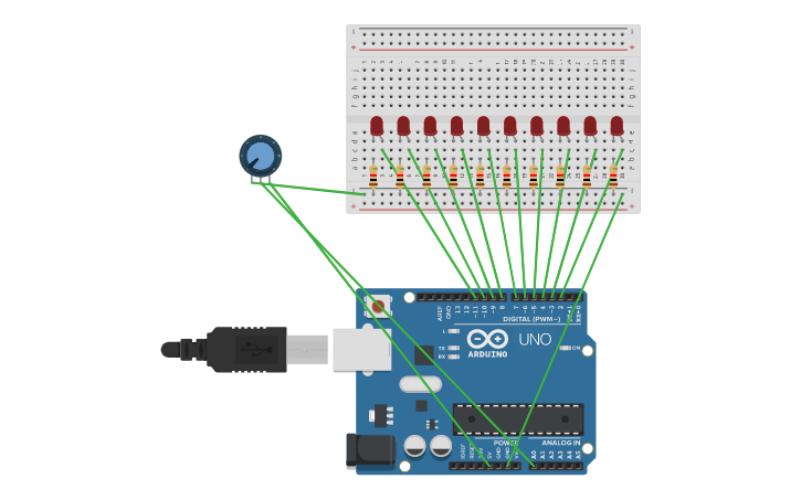 Circuit Design Lab1 Tinkercad