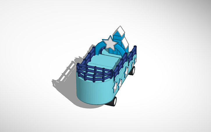 3D design Carroza - Tinkercad