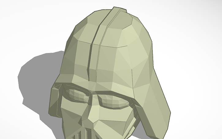 3D design head - Tinkercad