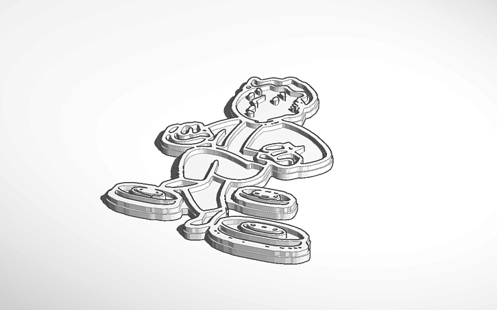 3D design Fallout Light Step Perk - Tinkercad
