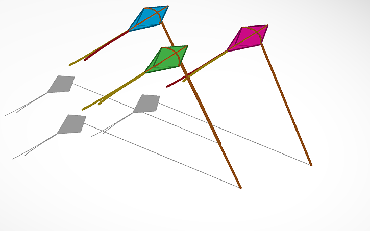 3D design KITE | Tinkercad