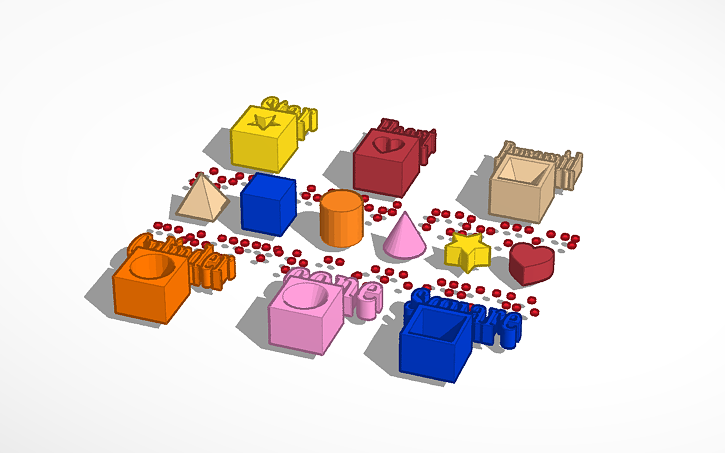 3D design Shapes | Tinkercad