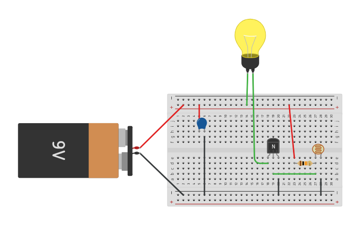 Circuit Design Ldr Tinkercad