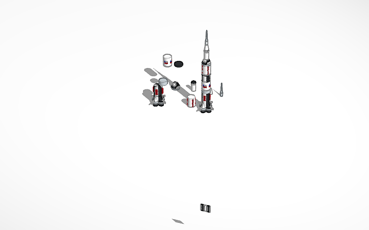 3D design Lin- Apollo 11-Baukasten - Tinkercad