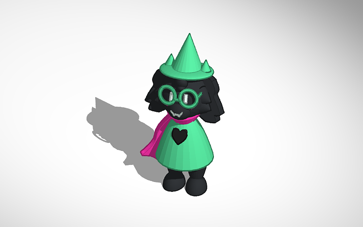 3D design ralsei deltarune - Tinkercad