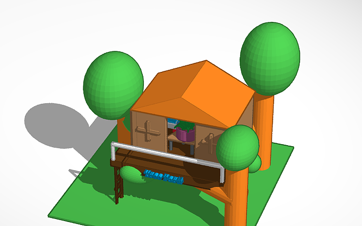 3D design Tree Fort | Tinkercad