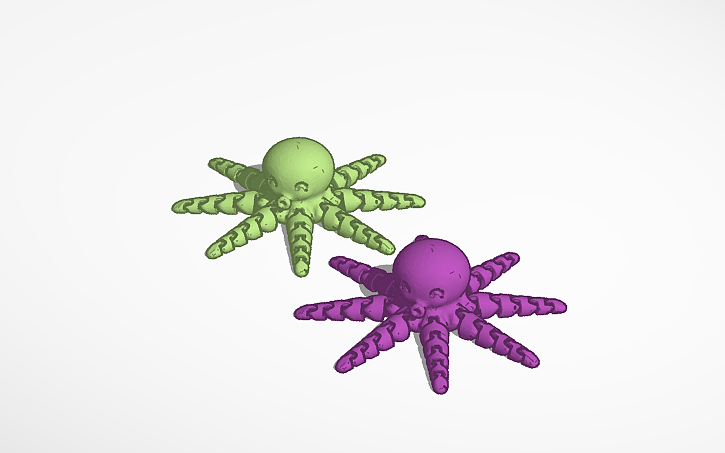 3D design Octopus - Tinkercad