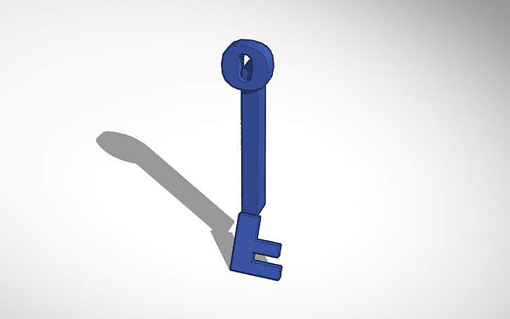 3D design Key | Tinkercad