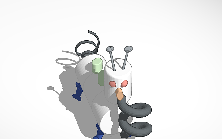 3D design Reebop Modeling 4 - Tinkercad