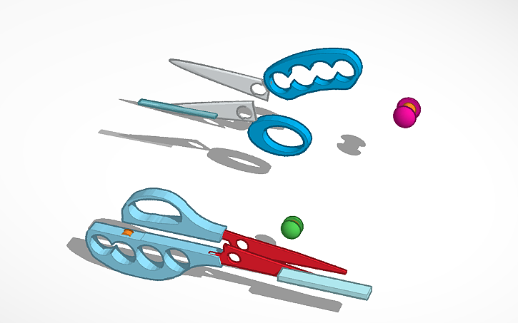 3D design Magic Scissors | Tinkercad