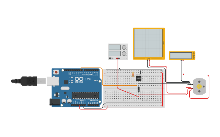 Circuit design AP4- ELETRÔNICA - FERNANDA - Tinkercad
