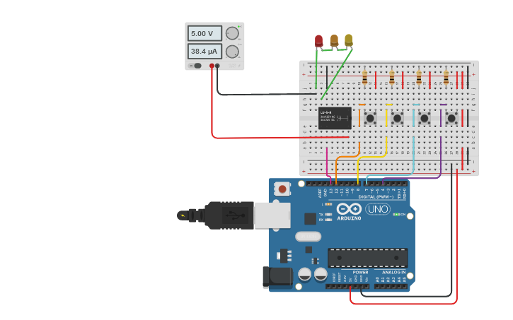 Circuit design ITTVT 4AET Di Gangi Giorgio accensione lad con rele e ...