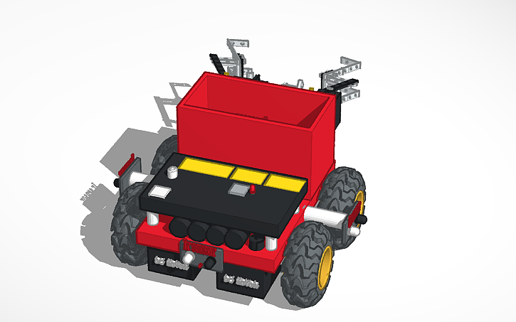 3D design TRASH_BOT | Tinkercad