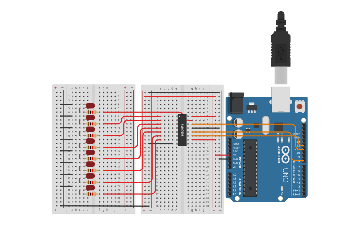 Circuit Design Experiment 8 D Tinkercad