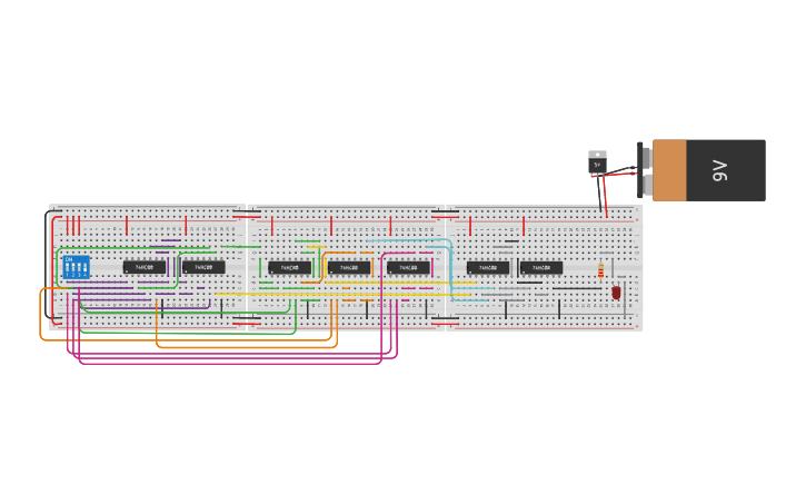 Circuit design 2.- NAND | Tinkercad