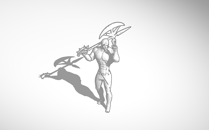 3D design escanor - Tinkercad