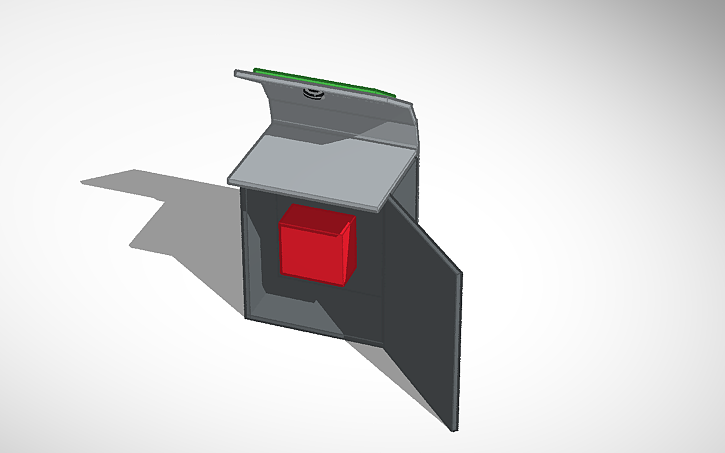 3D design Smart Box Mail - Tinkercad