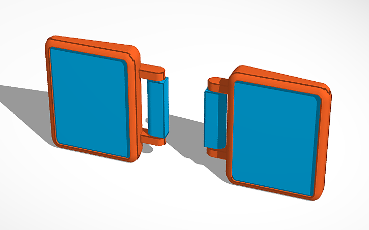 3D design Mirrors - Tinkercad