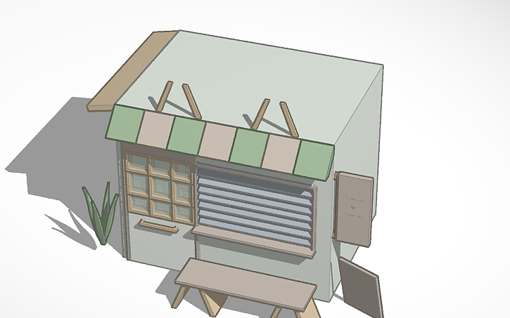 3D design ˚ʚ tinker together cafe ɞ˚ | Tinkercad