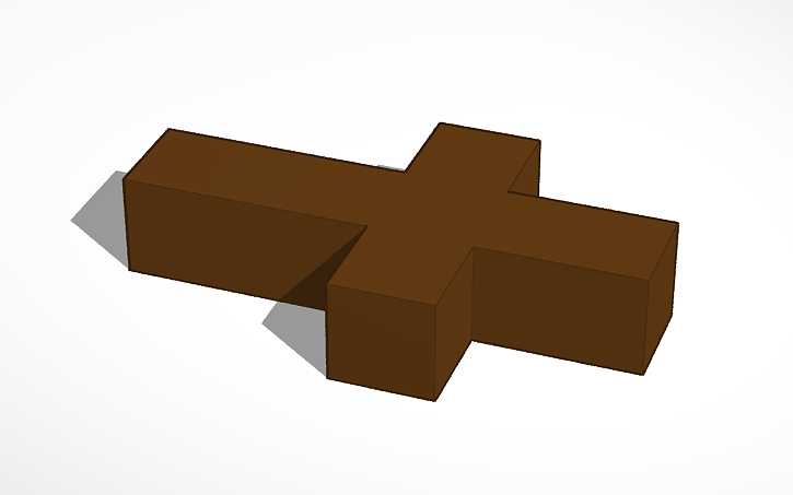 3D design Cross - Tinkercad