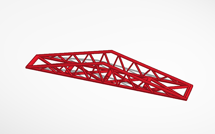 3D design bridge - Tinkercad