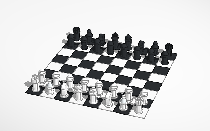 3d Design Chess Tinkercad