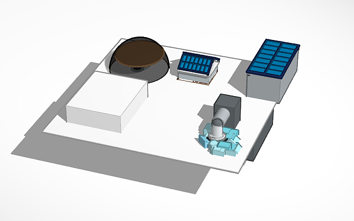 3D design Moon Bass Biology - Tinkercad