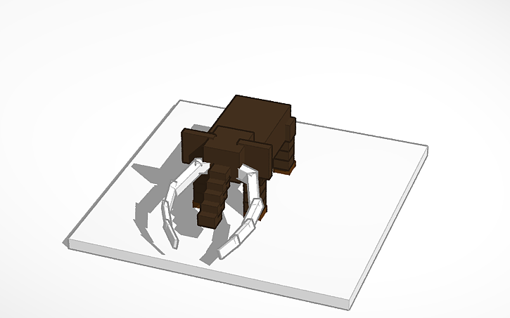 3D design Mammoth | Tinkercad