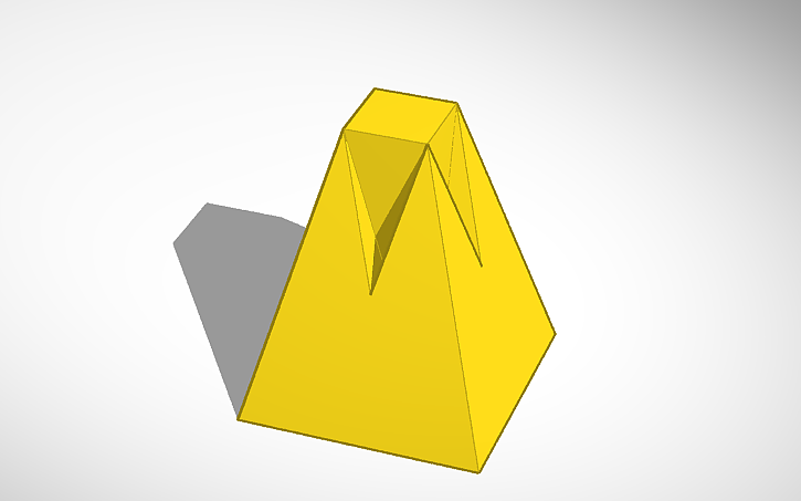 3D design Dragon's Tooth - Tinkercad