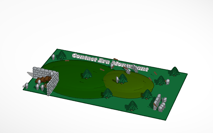 3D design Choose Your Own Adventure Monument - Tinkercad