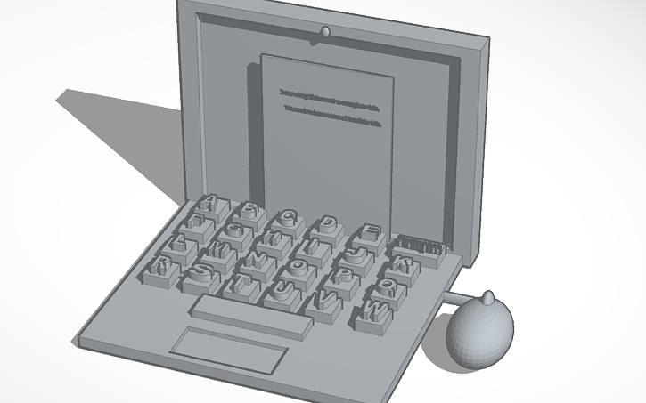 3D design Summative Assesment Laptop for STEM | Tinkercad