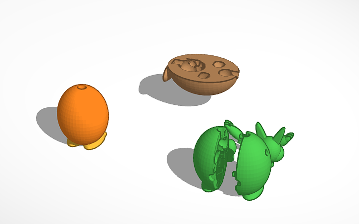 3D design Easter Bunny Surprise Egg #TinkercadEaster - Tinkercad