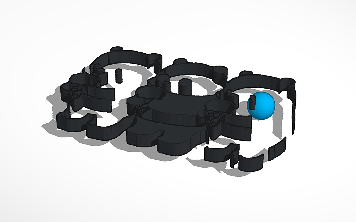 3D design we bare bears - Tinkercad