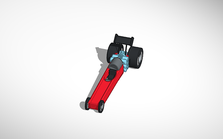3D design Dragster - Tinkercad