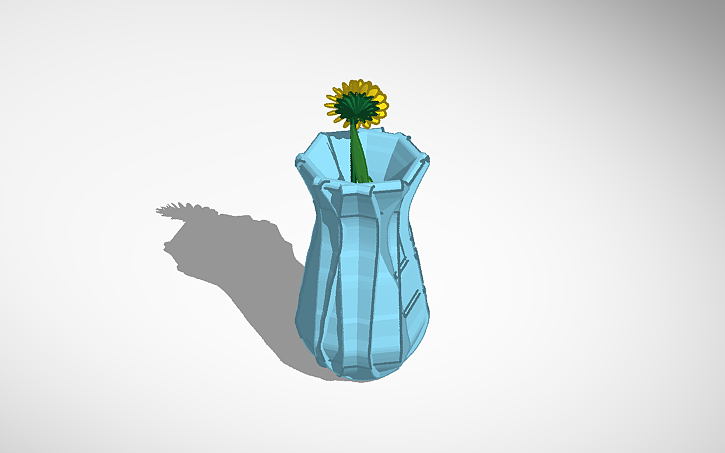 3D design Flower vases - Tinkercad