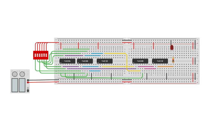 Circuit Design 4 1 Multiplexer Tinkercad