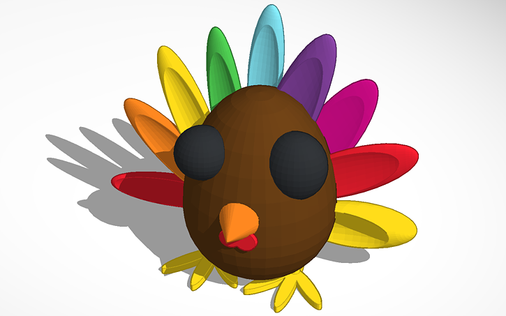 3D design turkey | Tinkercad