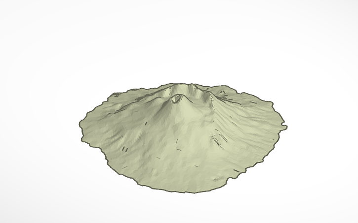 3D design Lisa Volcano - Tinkercad