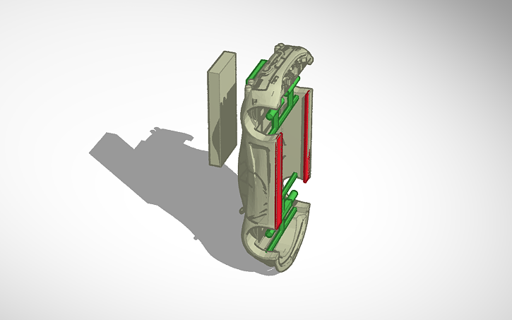 3D design Vback Ferrari for TI - Tinkercad